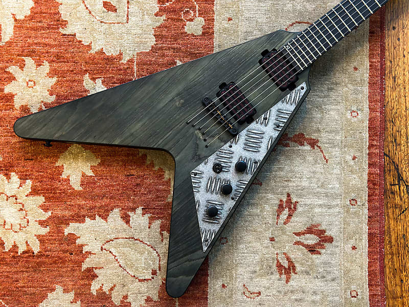 Schecter V-1 Apocalypse Electric Guitar | Reverb