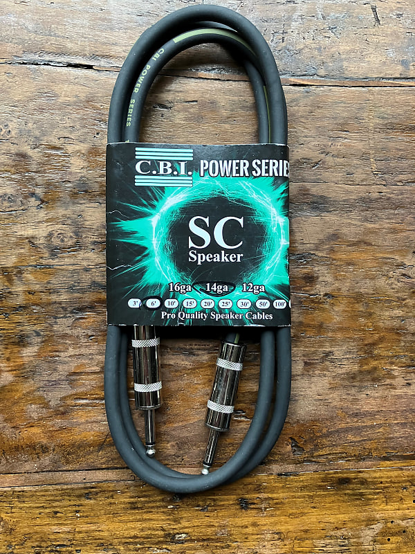 CBI Power Series 6' Speaker Cable 2019 | Reverb