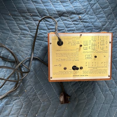 Franz LM-5 Metronome 1960's - Solid Walnut | Reverb