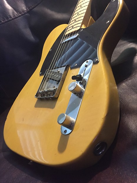 FENDER TELECASTER RELICED YELLOW | Reverb
