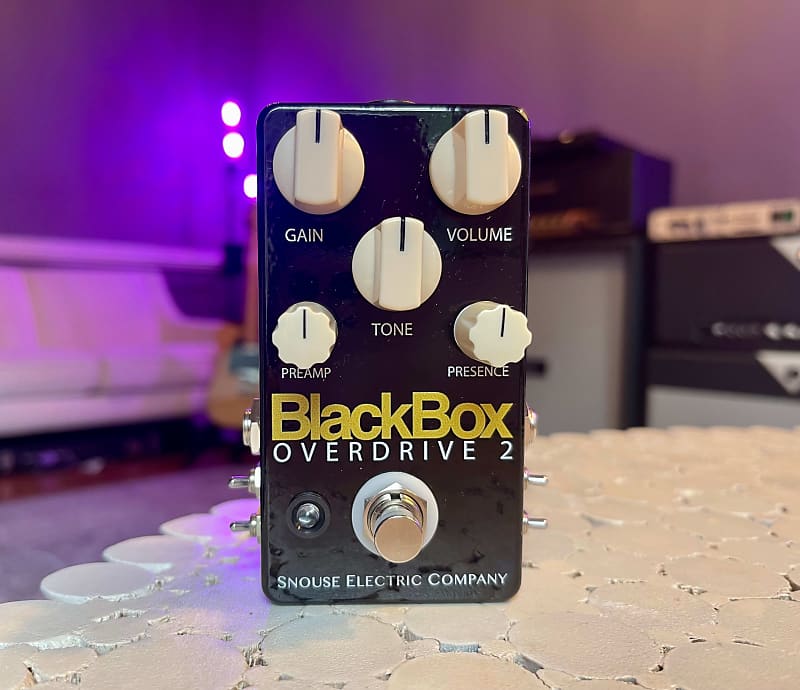Snouse BlackBox 2 Overdrive Stage Pro Mod 2022 | Reverb