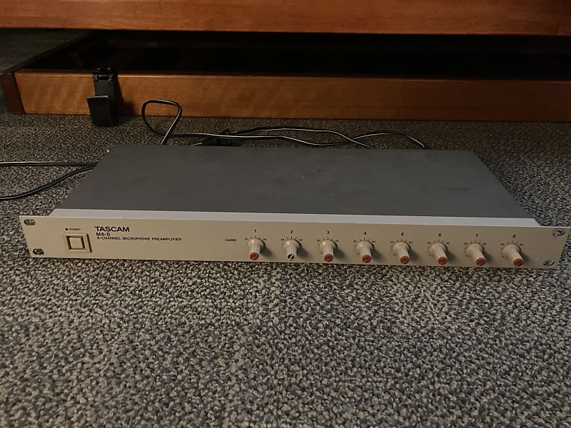 TASCAM MA-8 - 8 Channel Microphone Preamplifier | Reverb