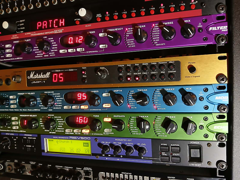 Line 6 Racks Modeler Hat trick: Filter + Mod + Echo Pro | Reverb