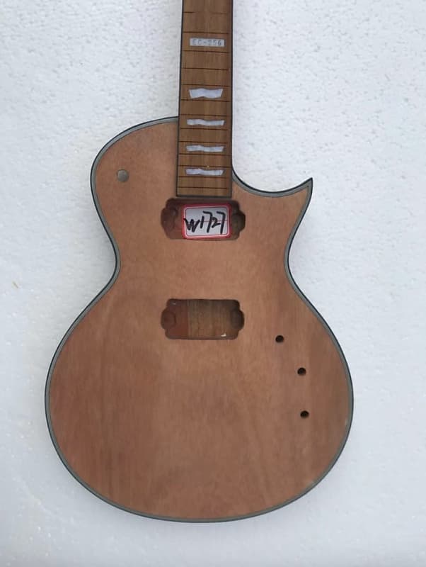 Single Cut Mahogany Les Paul LP Style Guitar Body with Neck, | Reverb