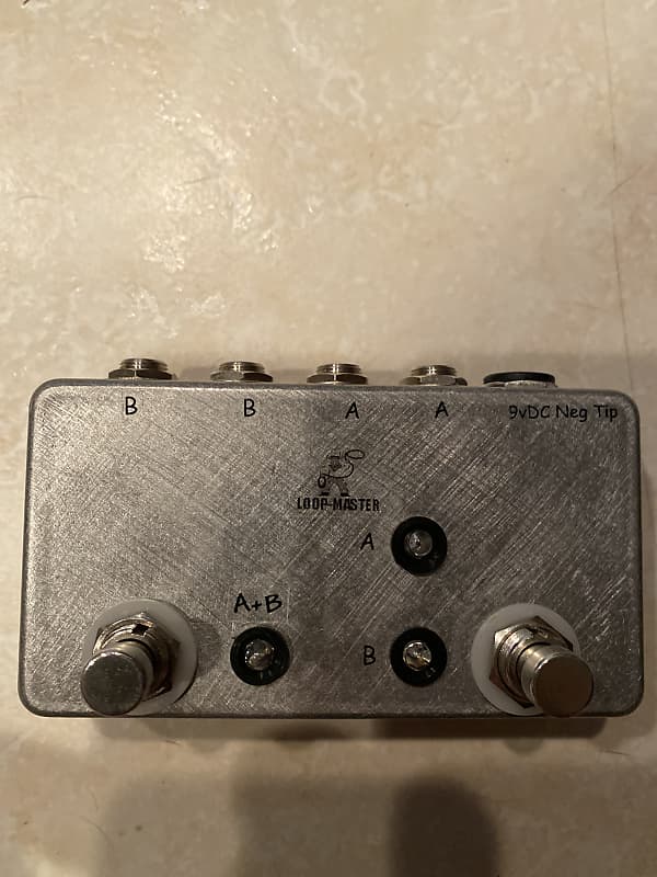 Loop-Master ABY pickup selector Brushed metal | Reverb