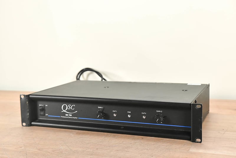 QSC MX 700 2-Channel Power Amplifier (church owned) | Reverb UK