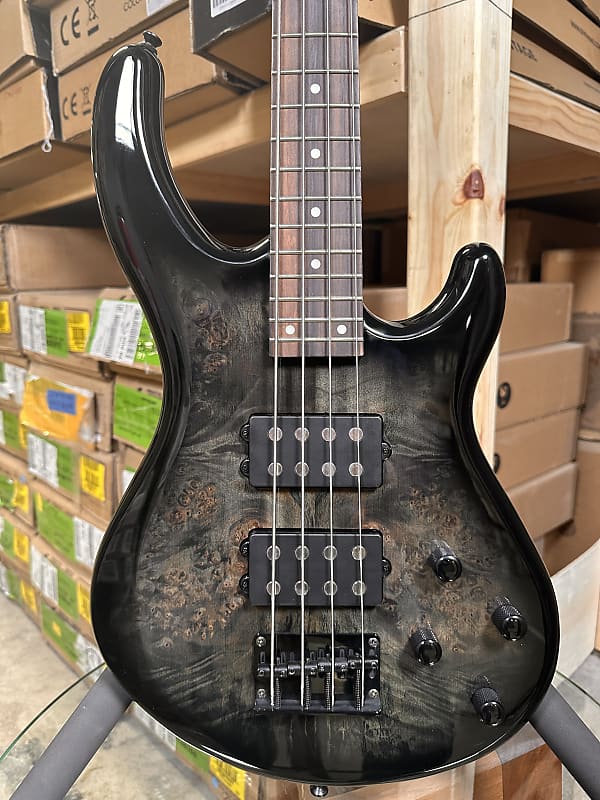 Dean Edge 2 Burled Maple - Transparent Black Burst #50846 | Reverb