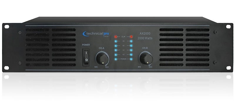 Technical Pro AX2000 2-Channel 2000 Watt Professional Power | Reverb