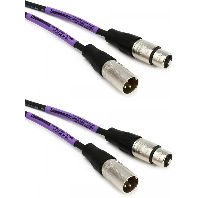Pro Co EXM-50 Excellines Microphone Cable - 50 foot (2-pack) | Reverb