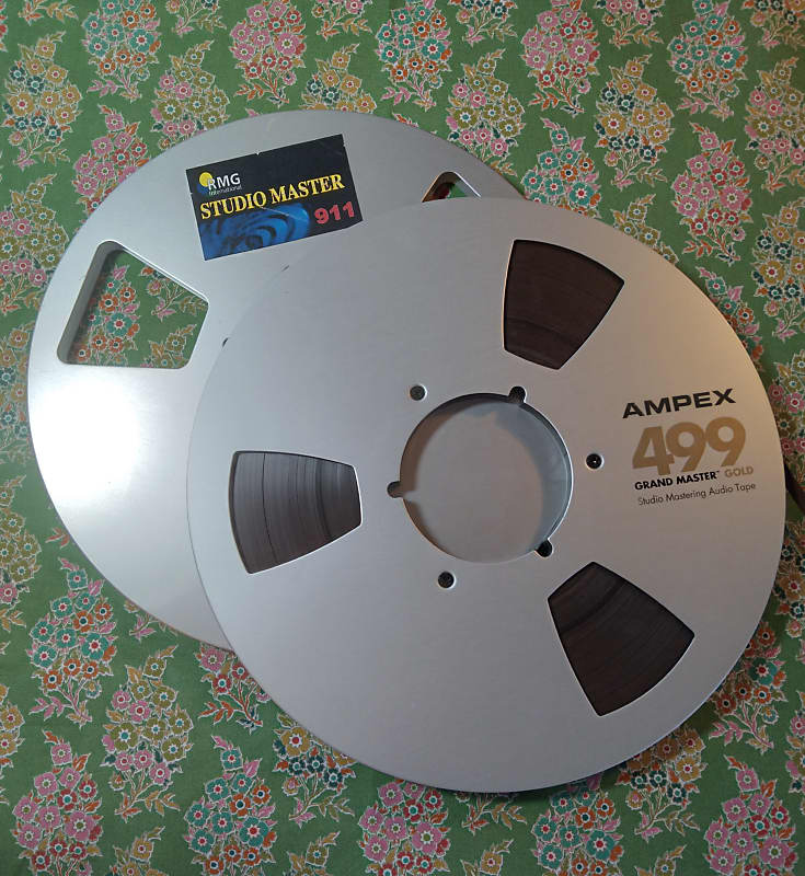 Ampex 499 Grand Master Gold w/ take-up reel 2000s - Aluminum | Reverb