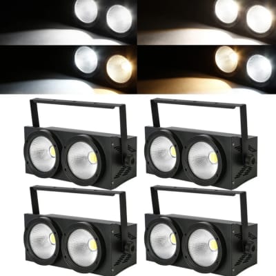 COB LED DXM BLINDERS - Set of Eight (8) Dual LED Lights | Reverb