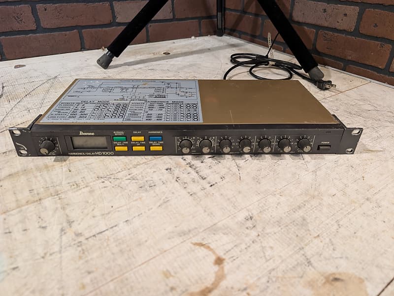 Ibanez HD1000 Hamonizer / Delay Rack Unit | Reverb