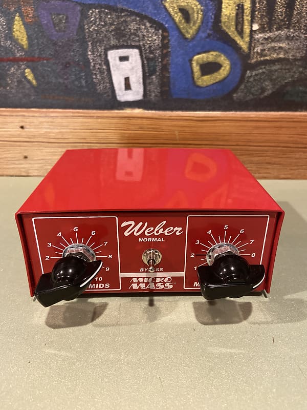 Weber Micro mass Red | Reverb
