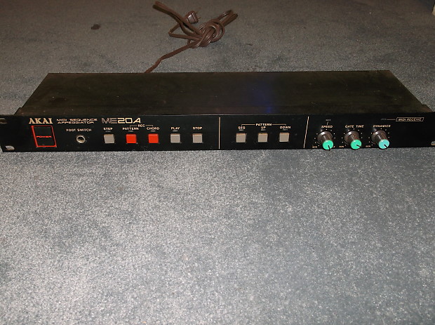 Akai ME20A Rack Mount Midi Arpeggiator | Reverb