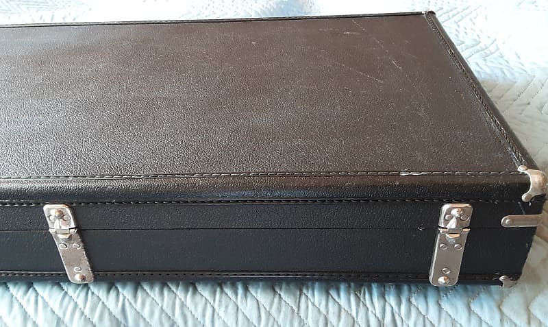 Vintage Gibson SG Case Early 70's - Rectangle black purple | Reverb