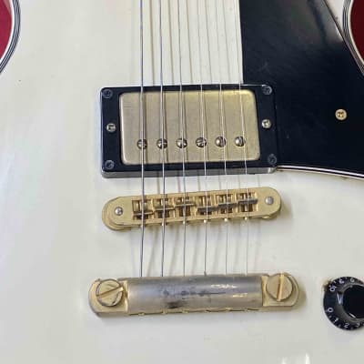 Burny RLC-55 White LP Custom Type 2006 Electric Guitar | Reverb