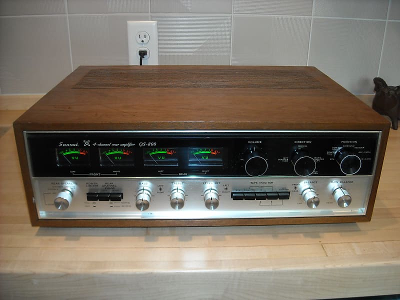Sansui QS-800 1972 - Wood | Reverb