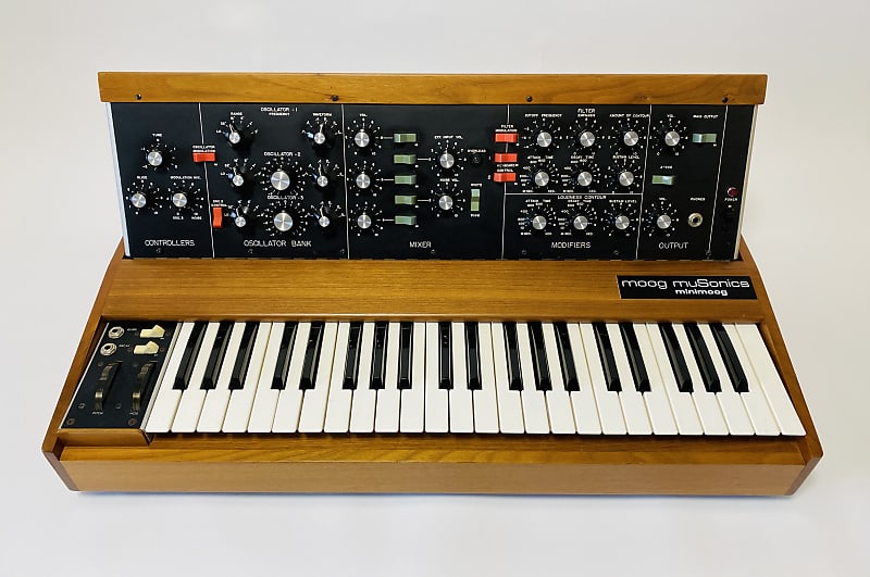 Rare Moog Musonics Minimoog, fully restored ! | Reverb