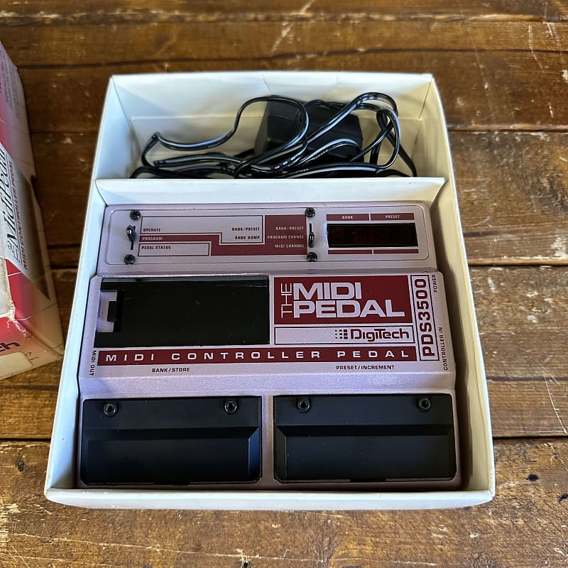 (16829) Digitech PDS3500 The Midi Pedal w/ Original box & PSU | Reverb