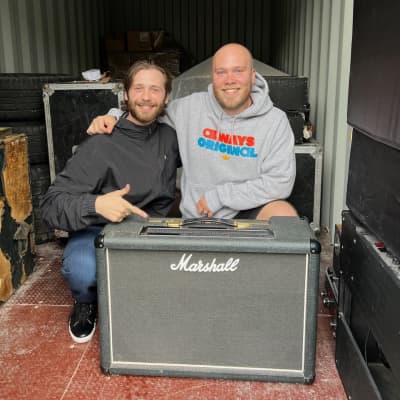 Vintage 1980 Marshall JMP Master Model 50w Reverb 2x12 2144 | Reverb