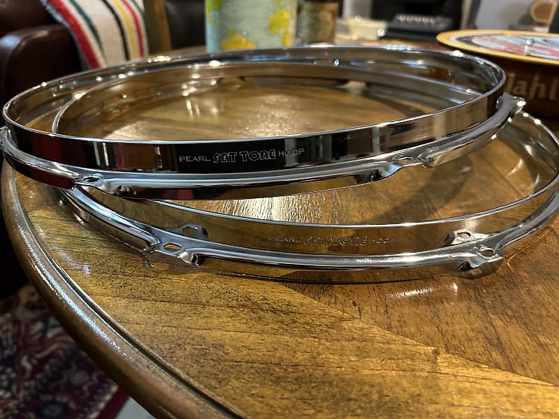 Pearl Fat Tone Hoops - Chrome | Reverb
