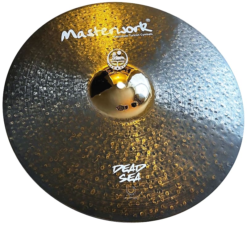 Masterwork Cymbals 19" Dead Sea Ride Sizzle-Rivets | Reverb UK