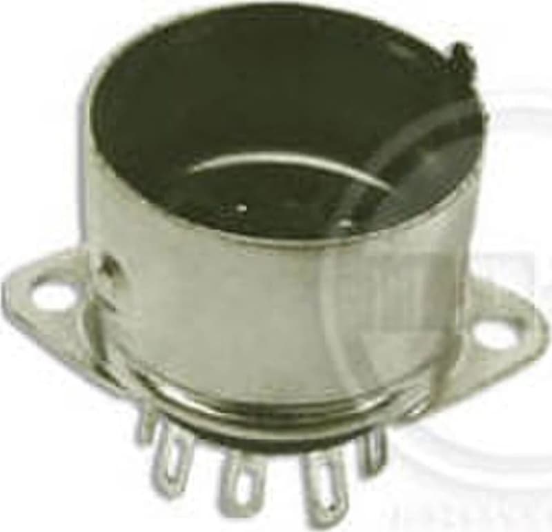 9-Pin Chassis Mount Tube Socket W/ Shield Base | Reverb