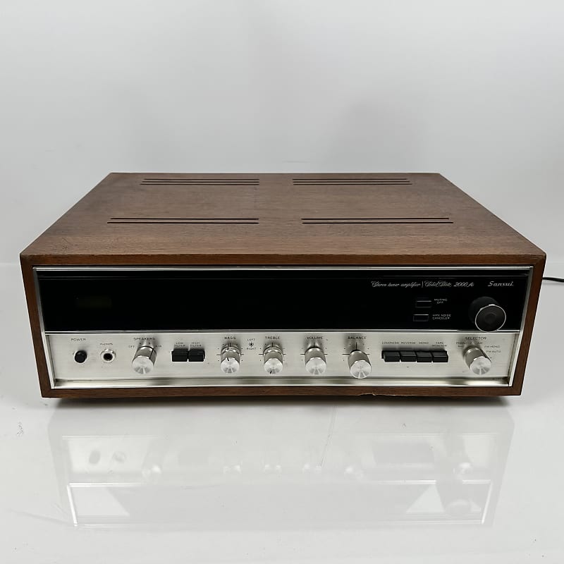 Vintage Sansui 2000A, 35W AM/FM Stereo Receiver | Reverb UK