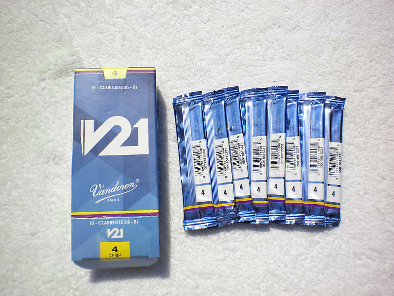 Vandoren V 21 Clarinet #4 reeds 2024 - standard | Reverb