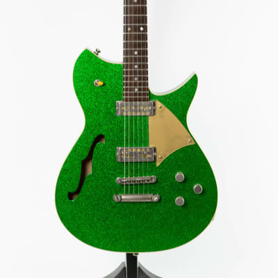 Fano Alt De Facto RB6 Thinline 2023 - Candy Green Sparkle | Reverb