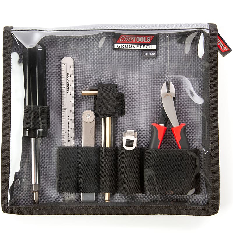 GrooveTech GTBAS1 Bass Guitar Tech Tool Kit | Reverb