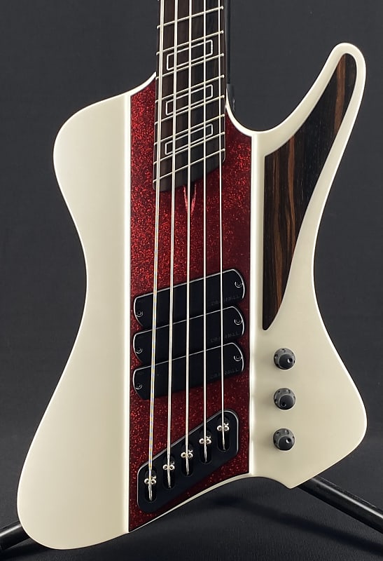 Dingwall D-ROC Custom 5-String in Ducati White | Reverb
