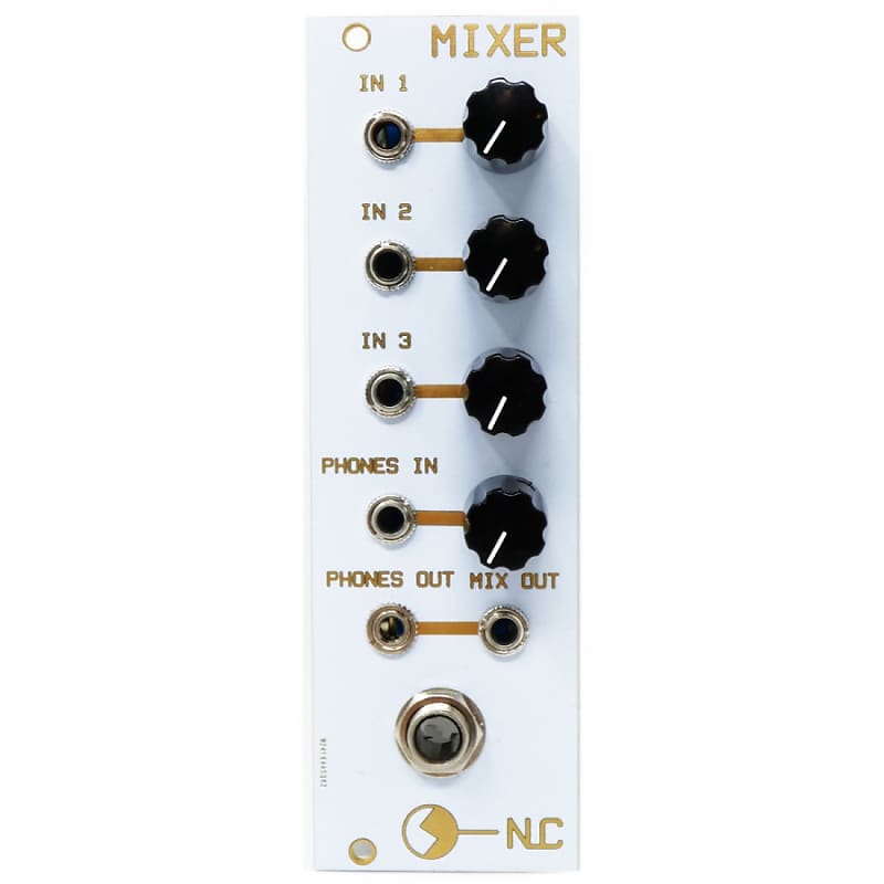 NLC1089 Mixer, White NLC Version | synthCube kit | Reverb