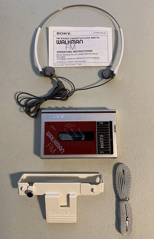 Sony WM F10 Walkman Cassette FM Stereo Near Mint - Working | Reverb