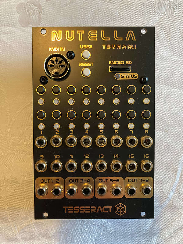 Tesseract Modular Nutella Tsunami Audio File Player | Reverb
