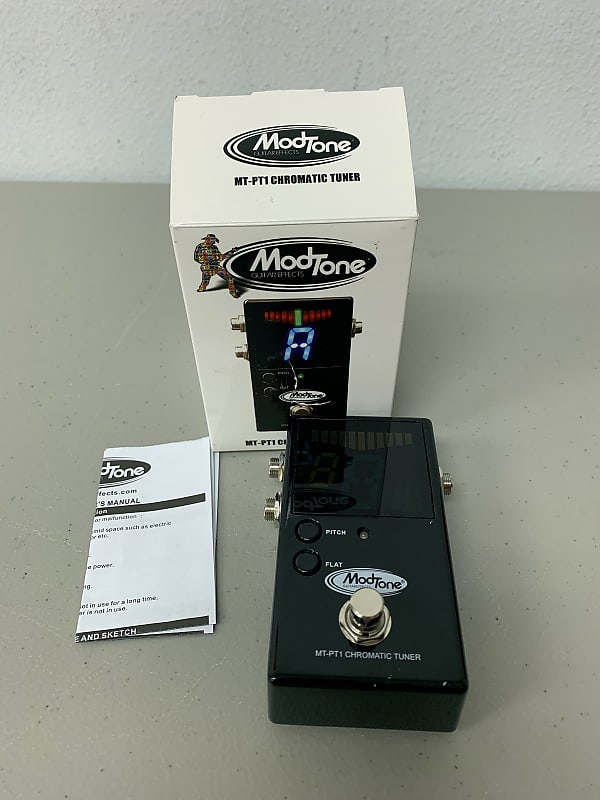 Modtone MT-PT1 Chromatic Tuner with Box & Manual | Reverb