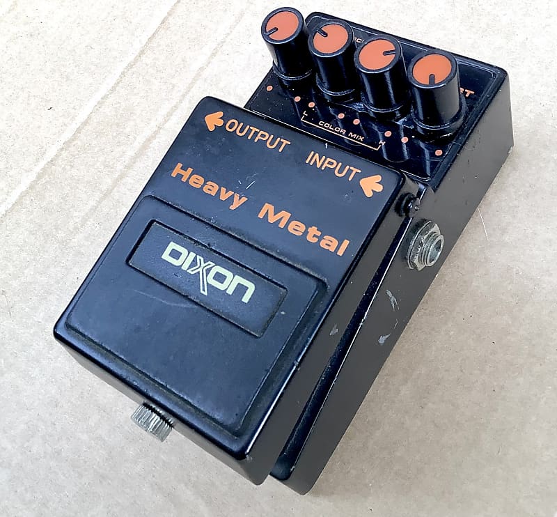 Dixon Vintage Heavy metal distortion pedal from the 90’s / | Reverb