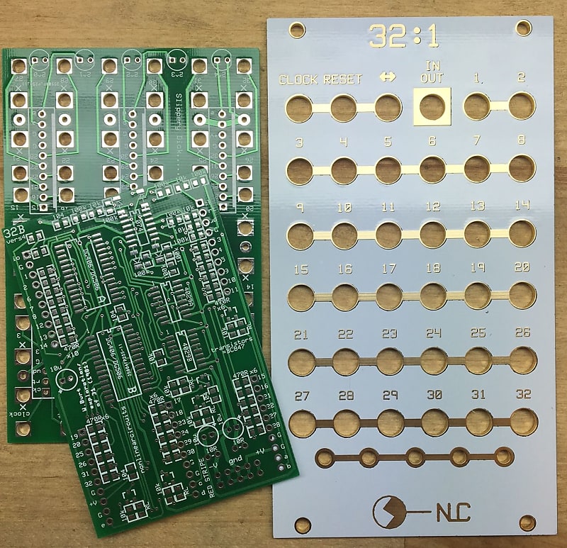 nlc1002 32:1, nlc white version | pcb+panel | Reverb