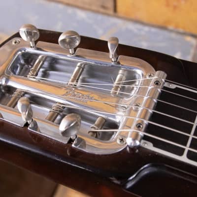 Fender Deluxe Stringmaster 6 Early 1960's - Natural Walnut | Reverb