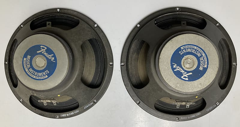Fender Rola 10" Speakers 16 OHM (Set Of 2) | Reverb