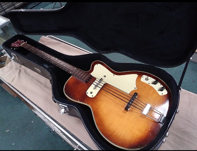 Kay 160 bass 1956-57 - Sunburst | Reverb