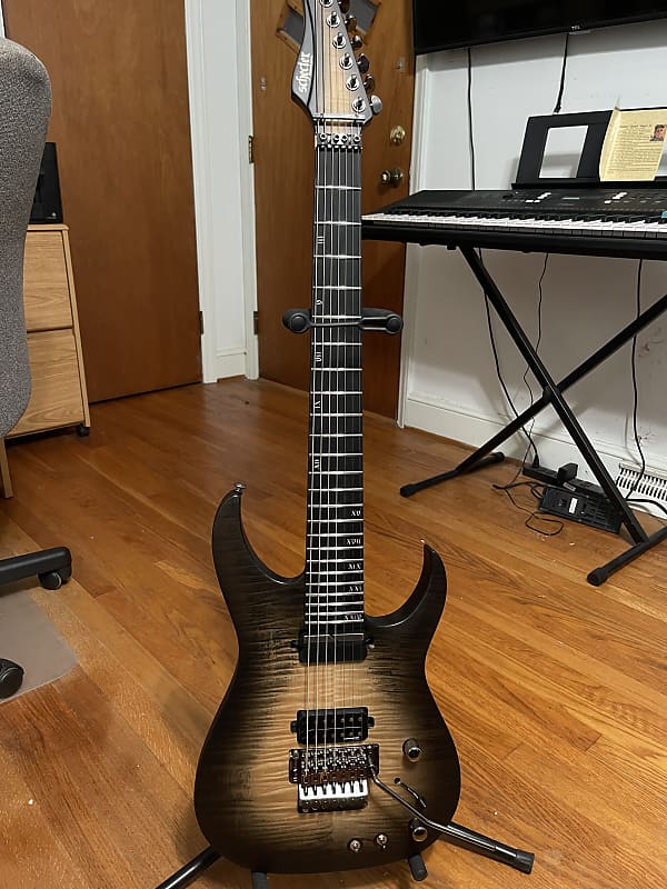 Schecter Banshee Mach-7 FR-S 2021 Ember Burst | Reverb