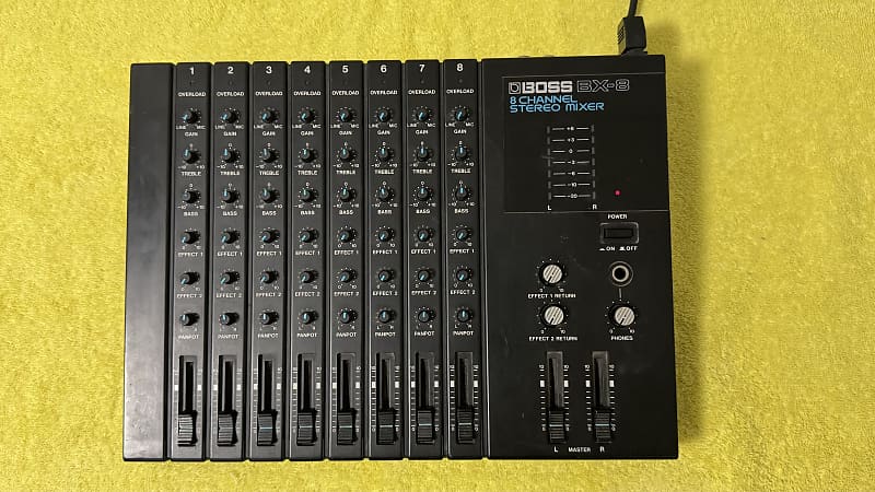 Boss BX-8 - 8 Channel Stereo Mixer - 1988 | Reverb