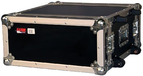 Gator 4U, Standard Audio Road Rack Case with Wheels (G-TOUR | Reverb