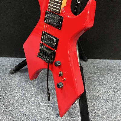 BC Rich Platinum Series Warlock early 1990's (Class Axe) Red | Reverb