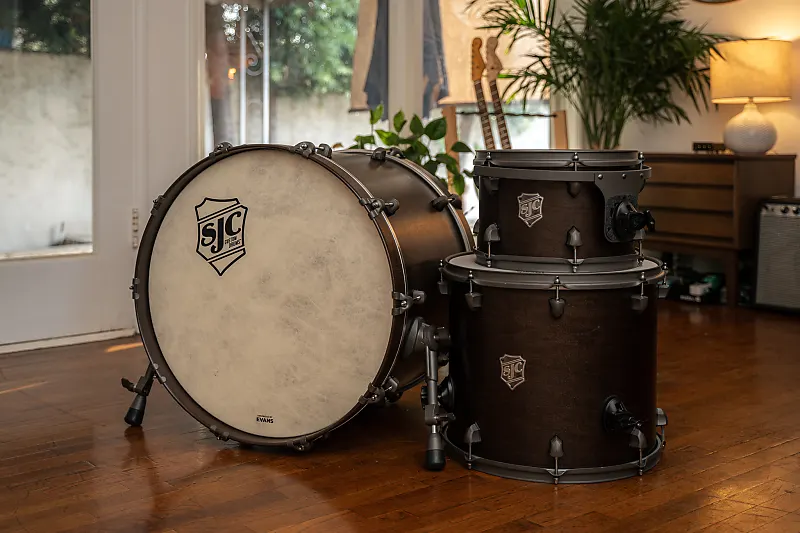 SJC Custom Drums 3-Piece Drum Kit | Reverb