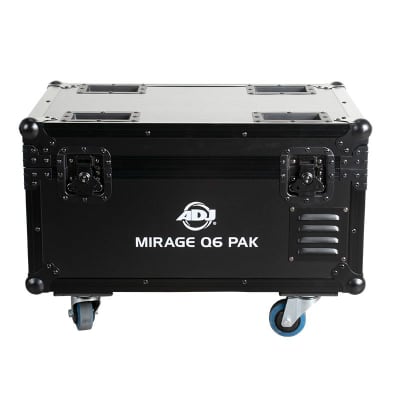 American DJ Mirage Q6 Pak Black 6 Mirage QIPl LED with Wired | Reverb