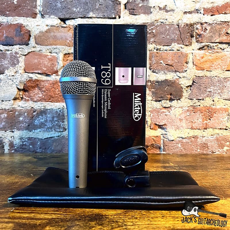 Miktek T89 Dynamic Mic (*NEW* - Gray) | Reverb