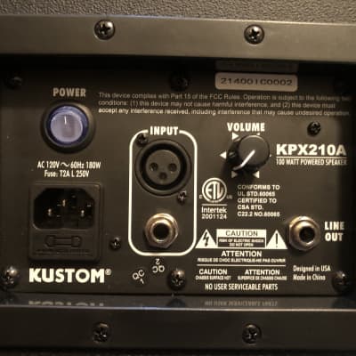 Kustom KPX210A Powered Monitor | Reverb