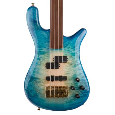 Spector USA Custom NS2 Fretless Bass Guitar - Desert Island - | Reverb